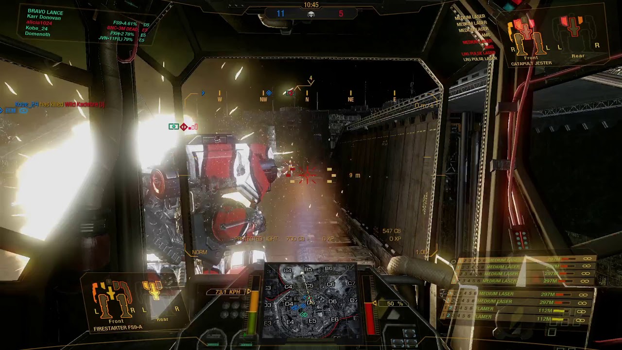 MWO Firestarter support mech - YouTube