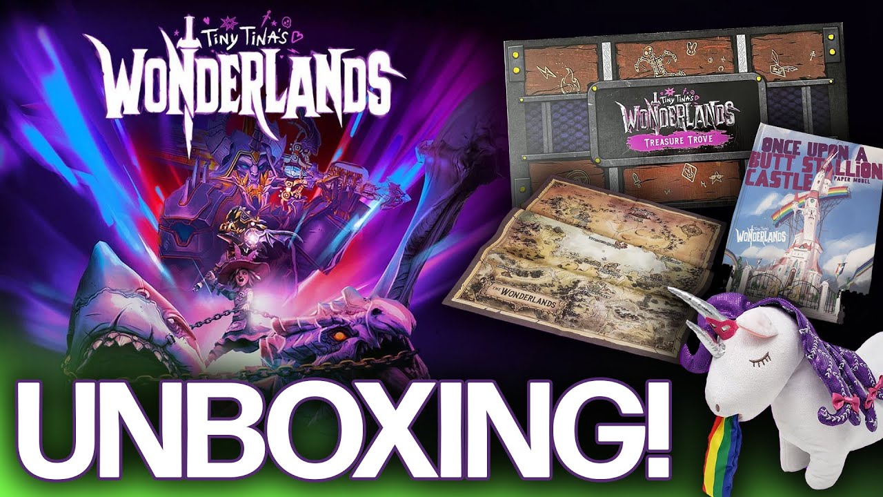 No Game Tiny Tina’s Treasure Trove Unboxing - YouTube