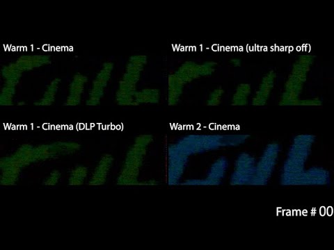 Slow Motion DLP Projector - Recorded at 40,422fps - YouTube