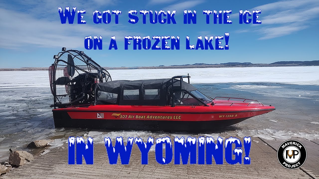 Airboat On Ice - YouTube