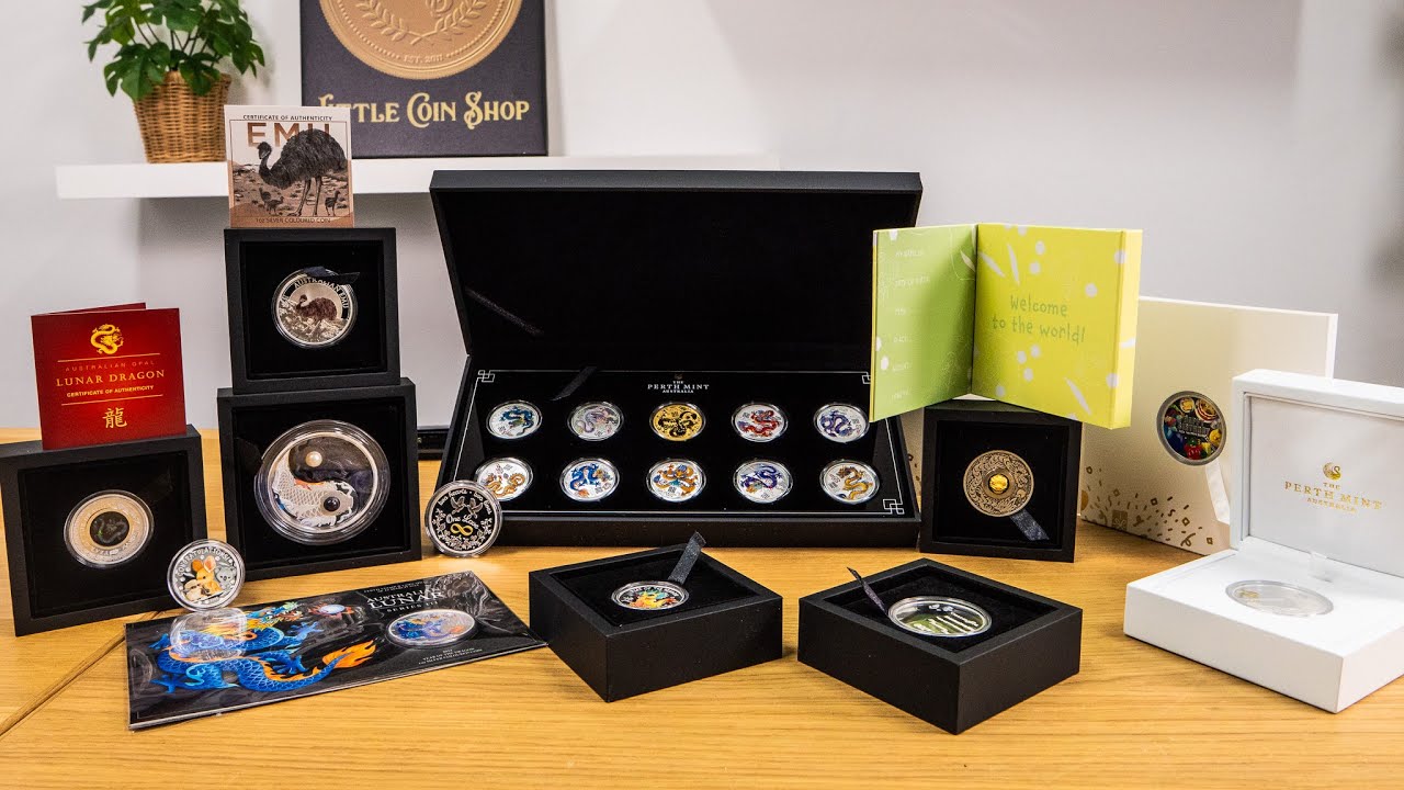 A MASSIVE Numismatic Coin Unboxing - March Perth Mint Release - YouTube
