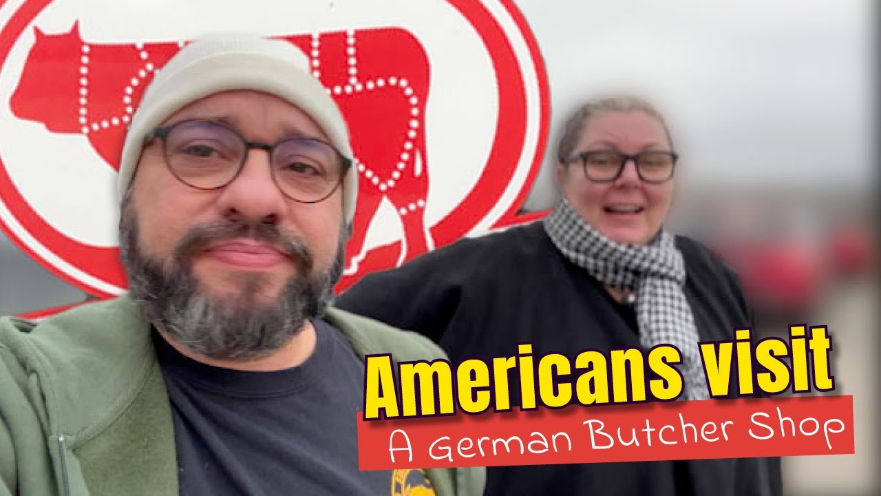Americans visit a German Butcher Shop - YouTube