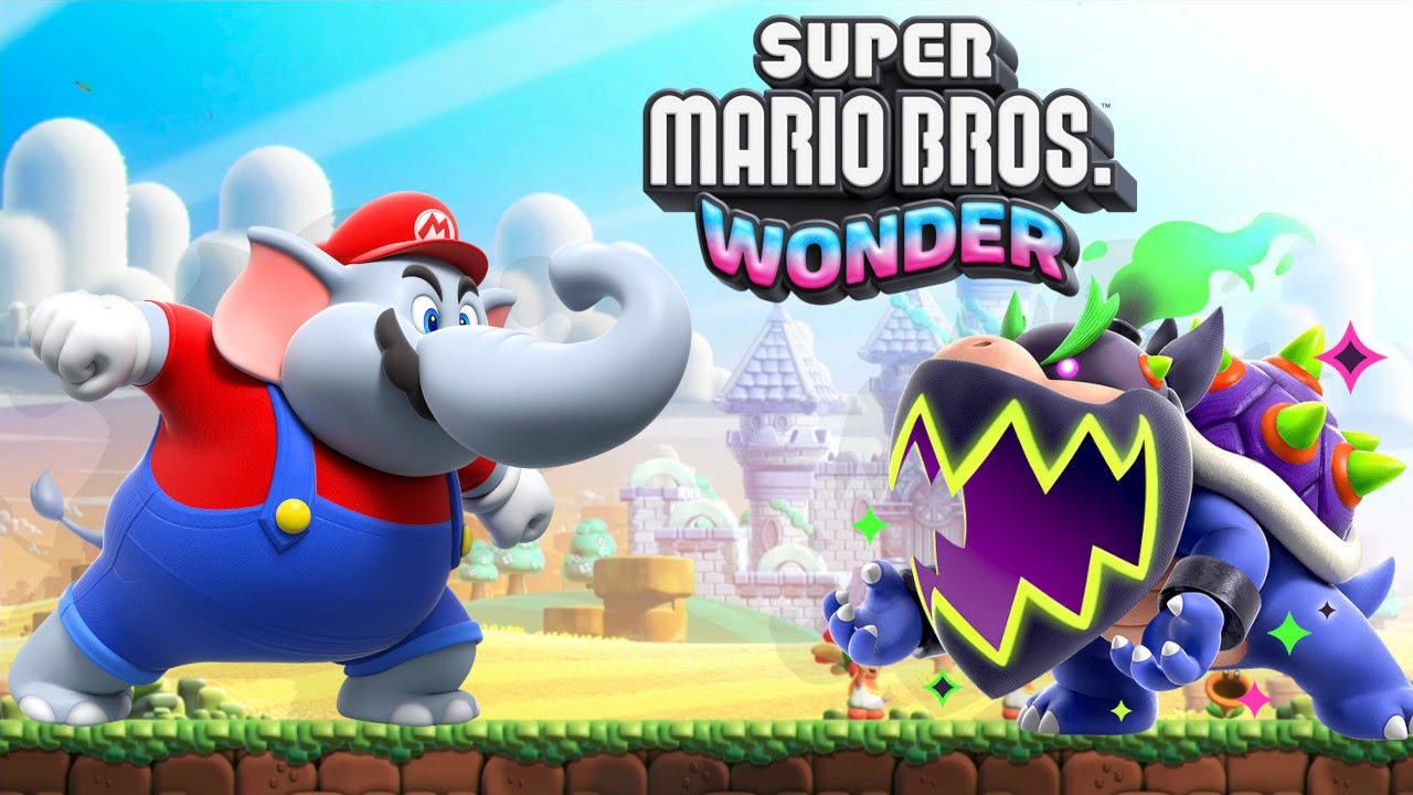 ¡Mario Elefante vs Bowser Wonder JR! | Super Mario Bros. Wonder Parte 3 ...