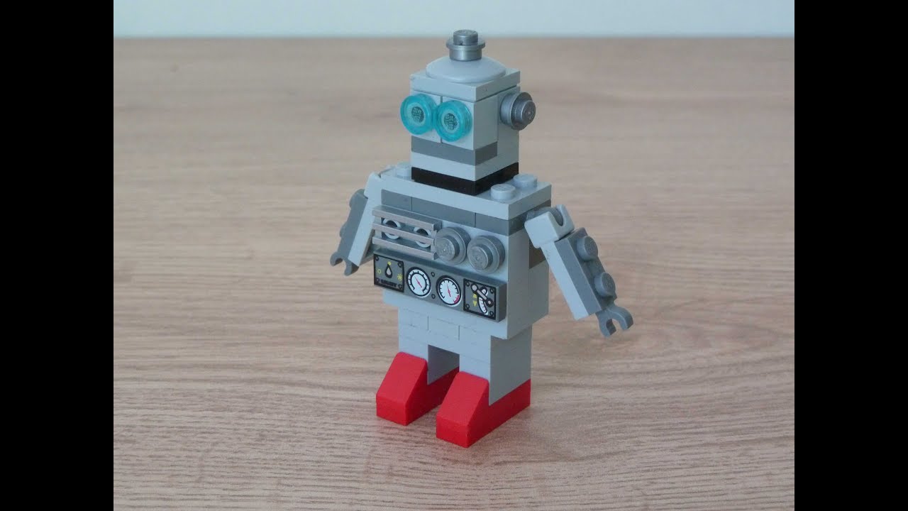 LEGO 40128 ROBOT Instructions Monthly Mini Model Build - YouTube