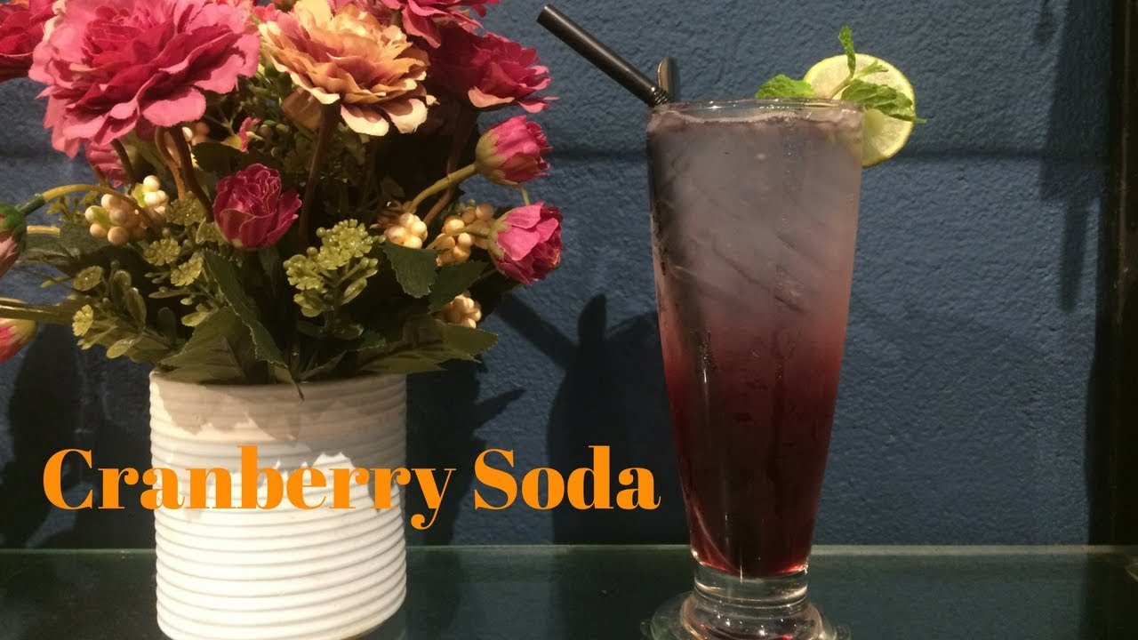 CRANBERRY SODA: CRANBERRY TEISSSEIRE, 7UP , LEMON - DRINKS AVENZA - YouTube