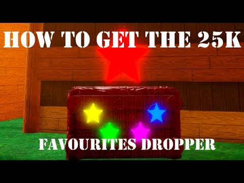 How to Get The 25K Favourites Dropper in Roblox Evolution Tycoon - YouTube