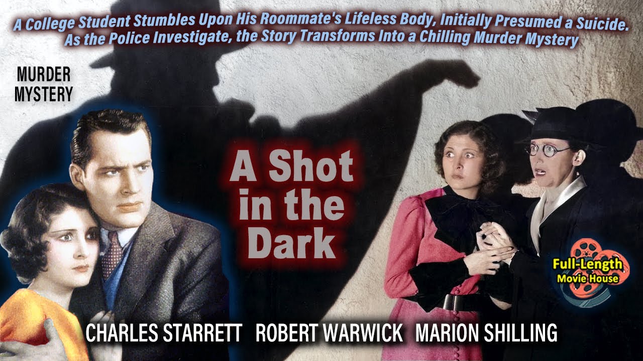 A Shot in the Dark (1935) — Crime Mystery / Charles Starrett, Robert ...