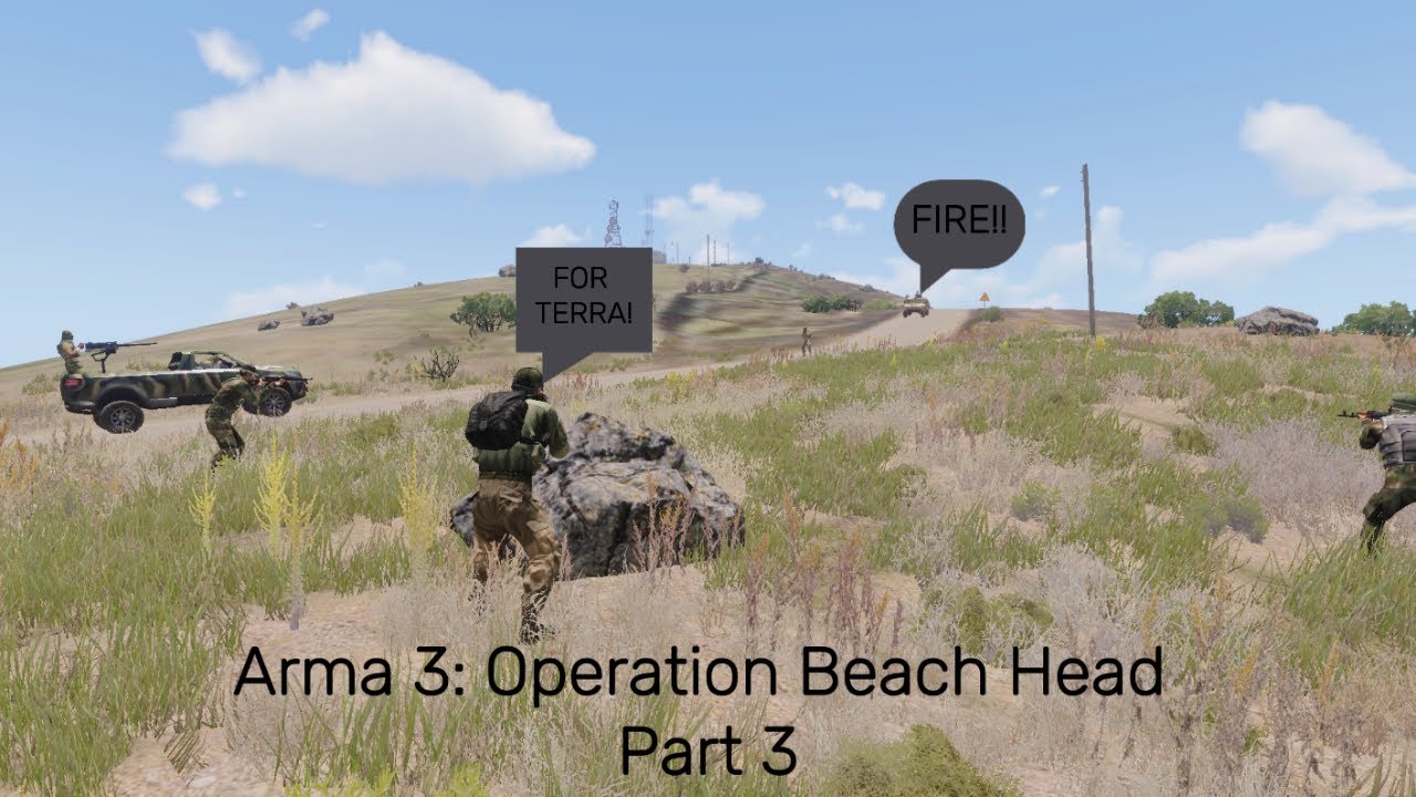 Arma 3 Unit Operation Beach Head PART 3 - YouTube