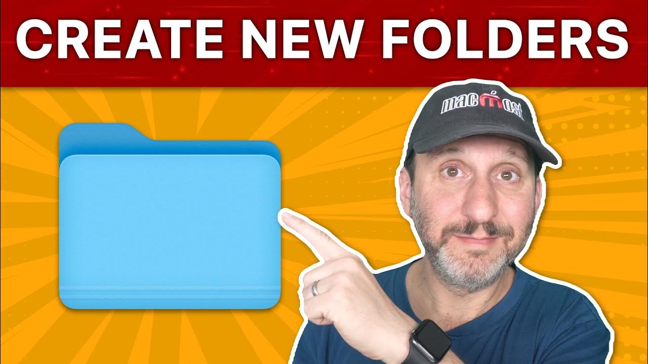 How To Create New Folders On Your Mac - YouTube