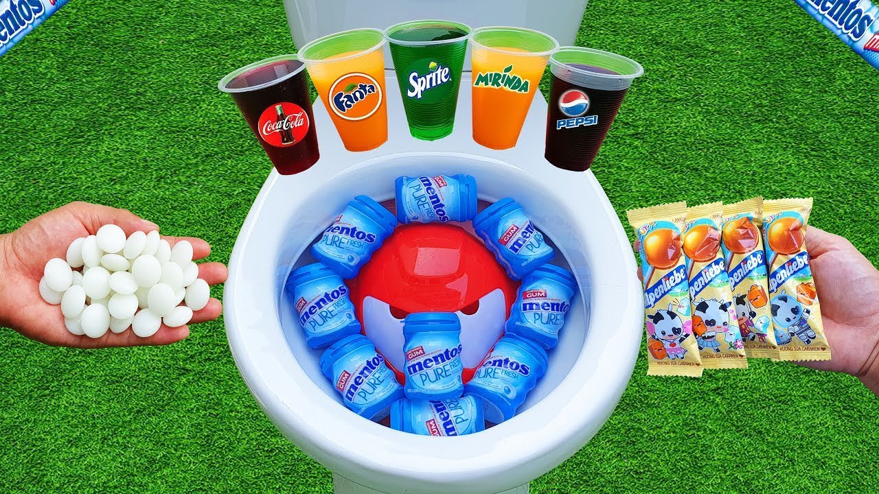 SUPERHERO MASK Toys vs ALPENLIEBE, Coca Cola, Fanta, Sprite, Mirinda ...