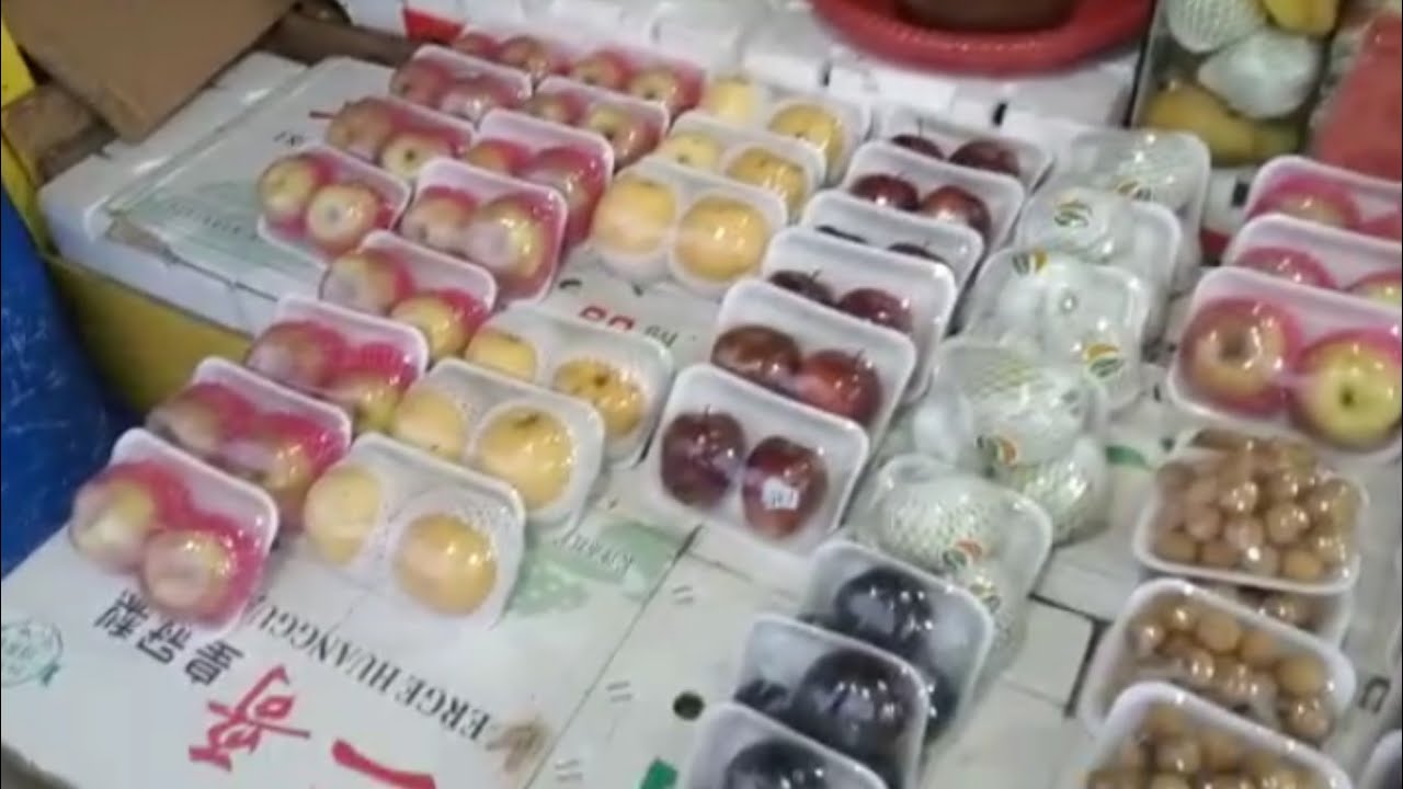 CARA MEMBUNGKUS REPING BUAH BUAHAN SERBA SEPULUH RIBU - YouTube