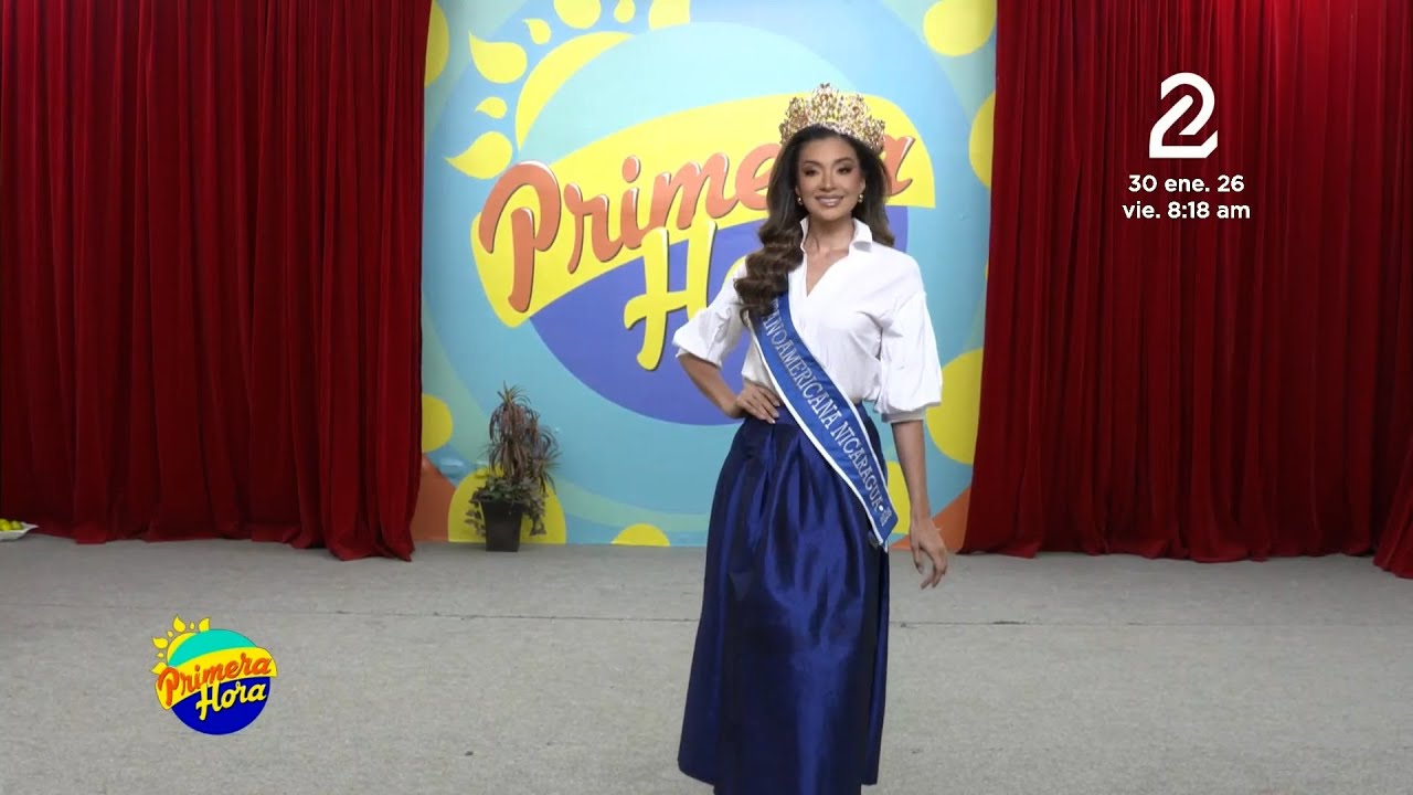 Luz Solange: El orgullo de Nicaragua rumbo a Miss Hispanoamericana 2026 ...