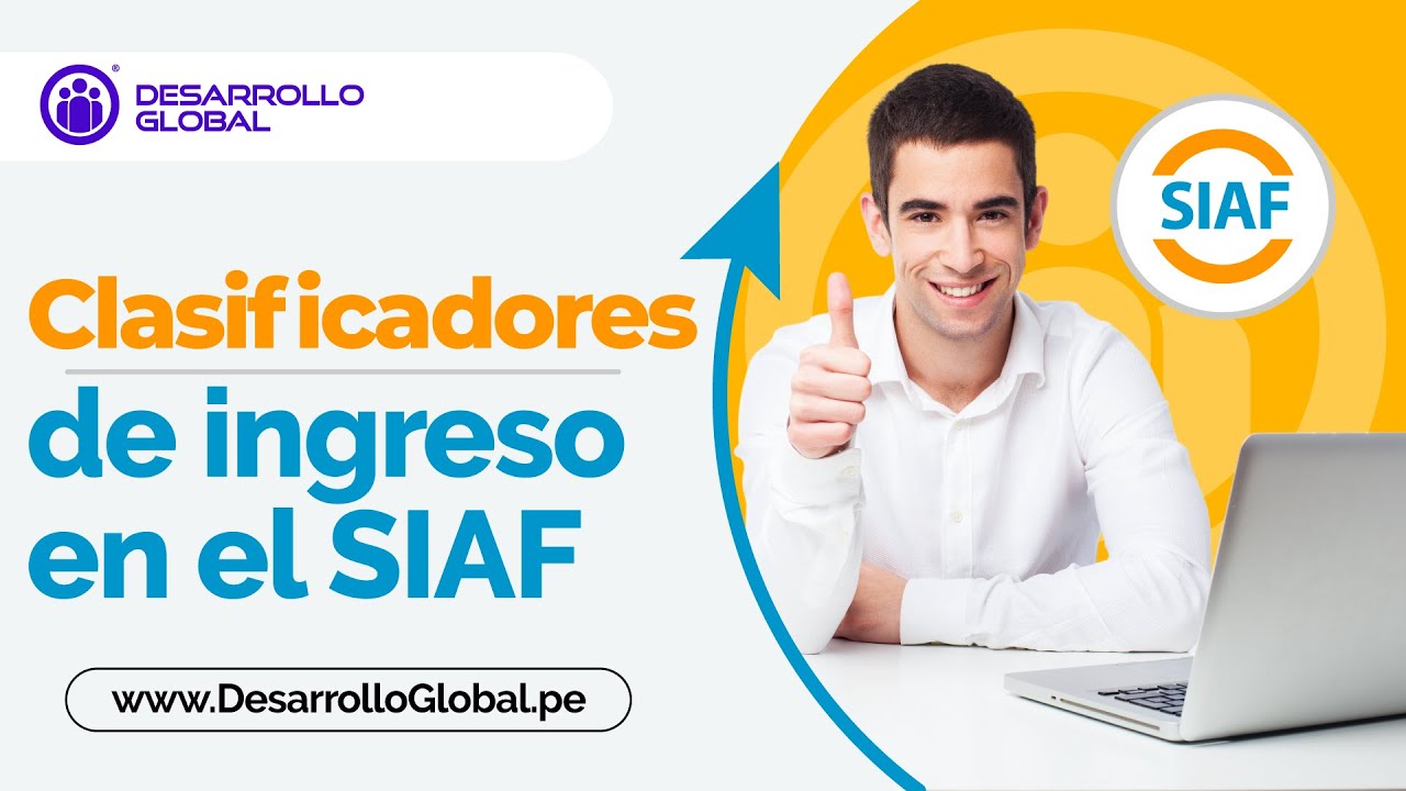 Clasificadores de Ingreso en el SIAF RP 2023 - YouTube