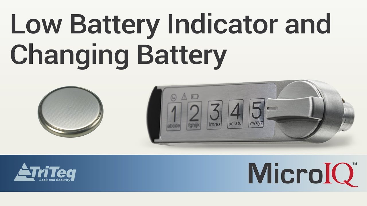 Low Battery Indicator and Changing Battery - YouTube