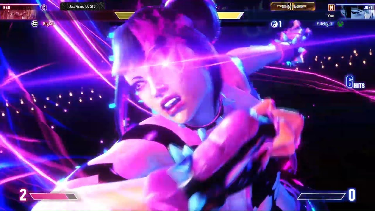 Street Fighter 6 - Battle Hub Fights - Juri Han - YouTube