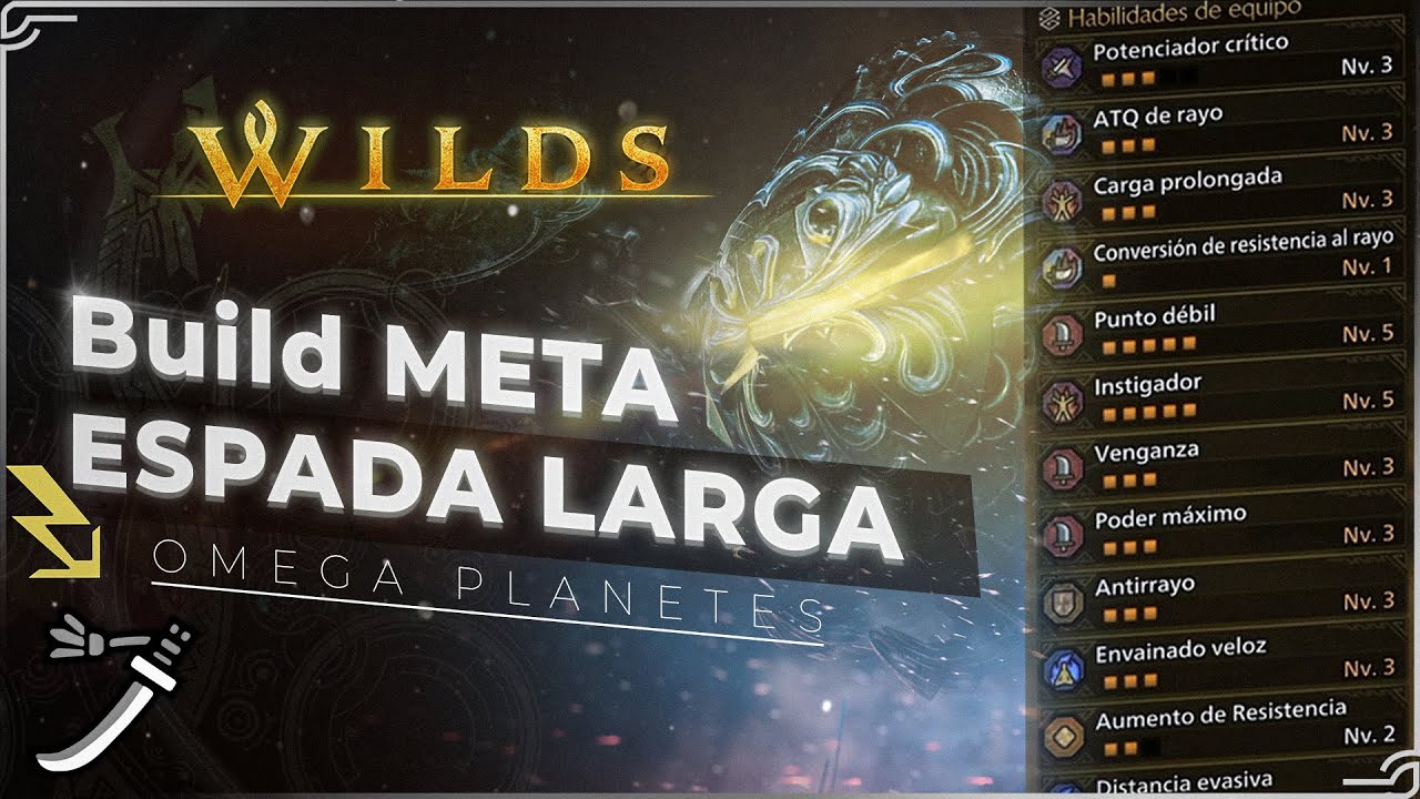 build META de ESPADA LARGA vs Omega MH Wilds - YouTube