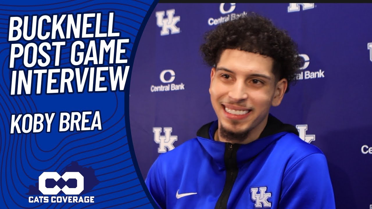 Bucknell Post Game Interview - Koby Brea (11/9/2024) - YouTube