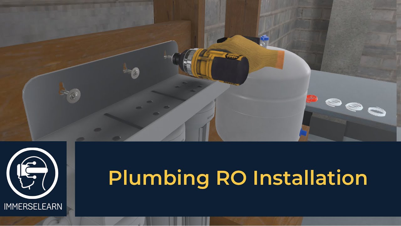 Master RO System Installation with VR Plumbing Training! - YouTube