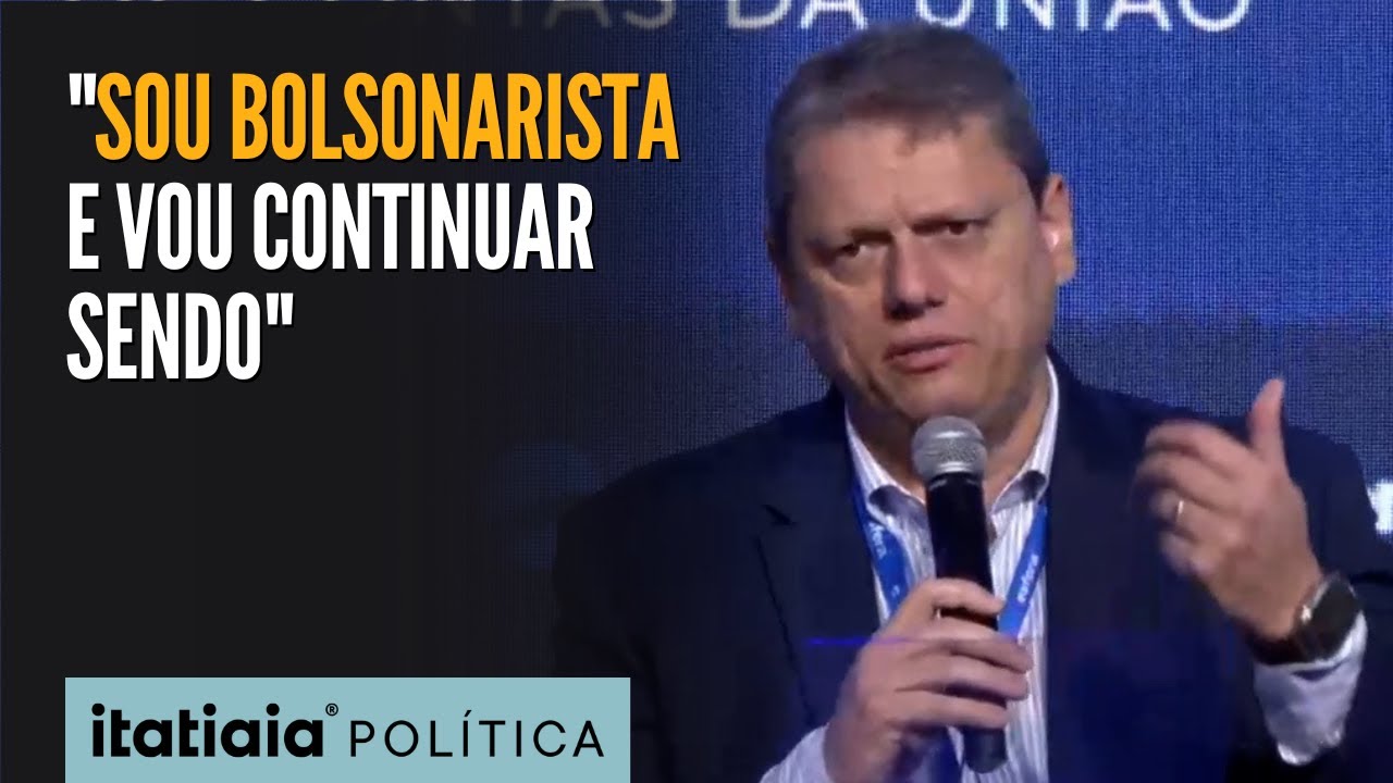TarcÍsio De Freitas Em Evento Sou Bolsonarista E Vou Continuar Sendo