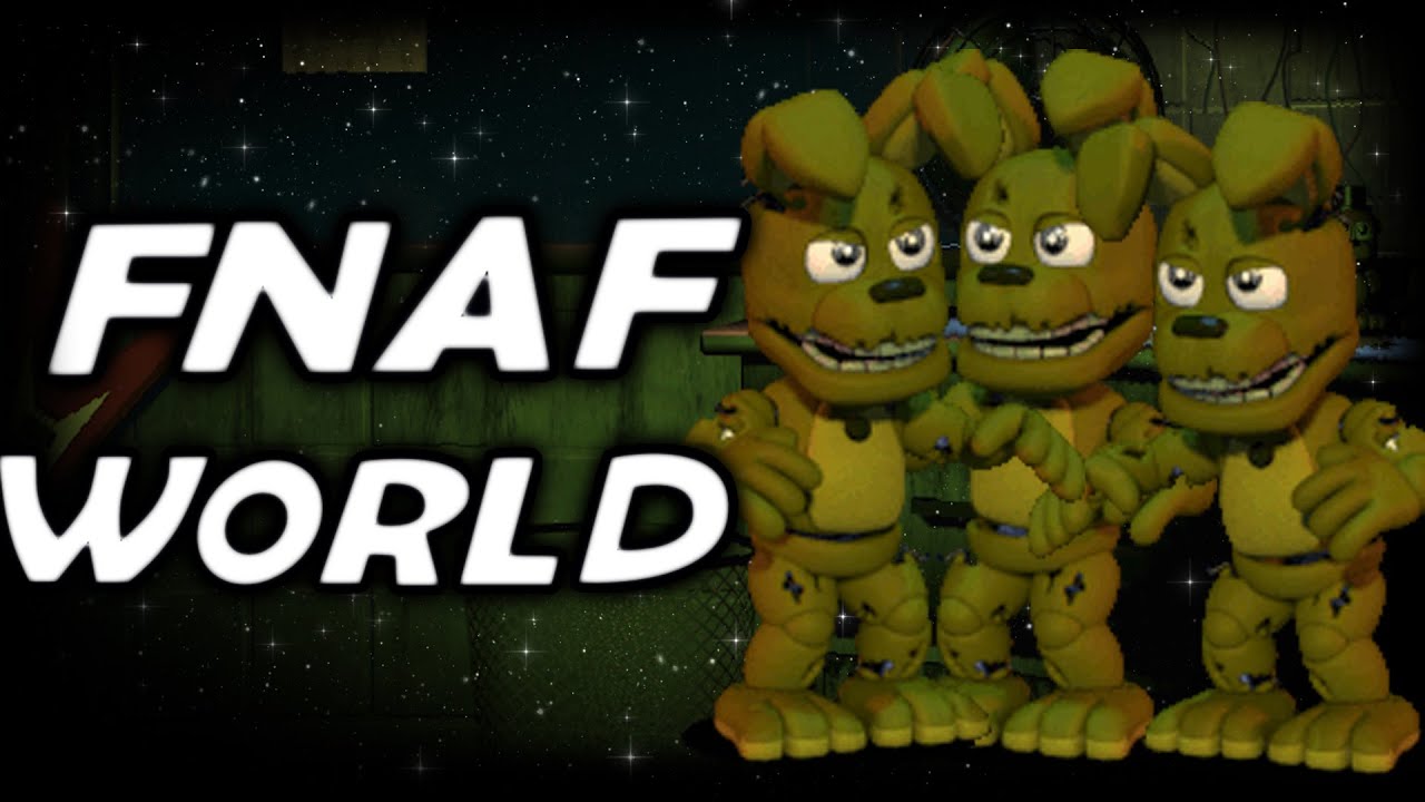 Fnaf World Walkthrough 5 Walking Through Walls Youtube