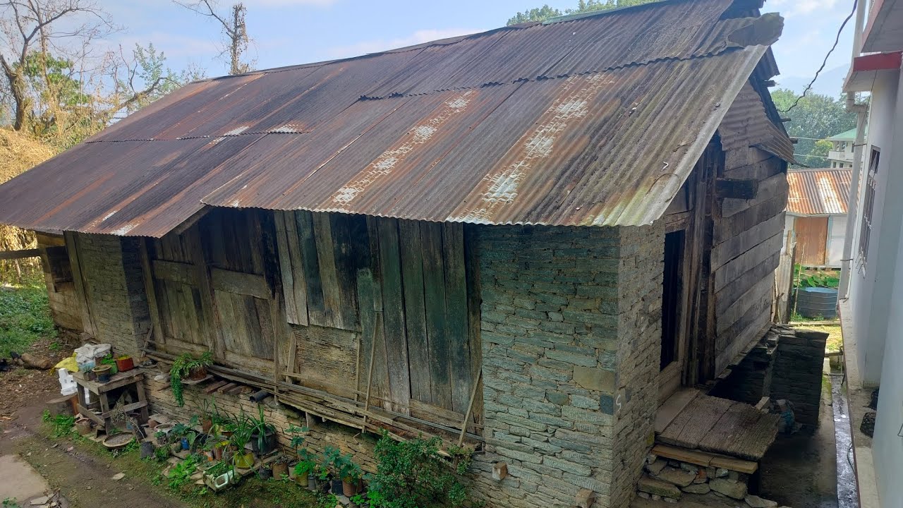 Traditional native sikkimese house l Visit to Yangang l South Sikkim I ...