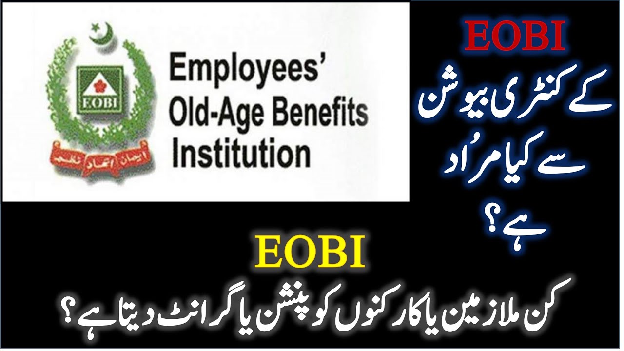 Registered Employees of EOBI and Their Contribution in EOBI - YouTube