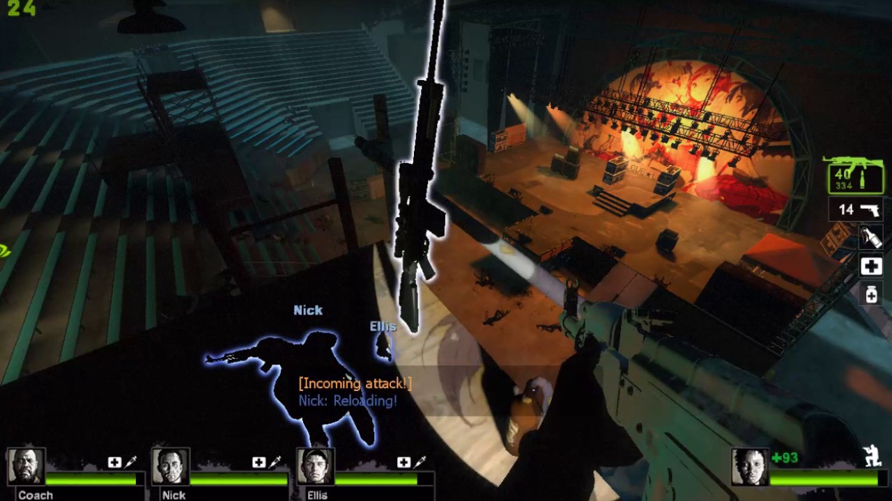 Left 4 Dead 2 |Dark Carnival Concert with love live and jojo Mod's ...