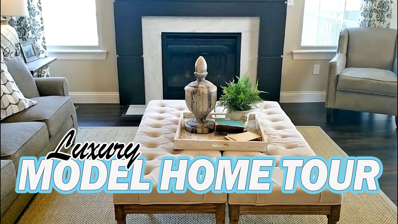 Luxury Model Home Tour | Walk Thru - YouTube