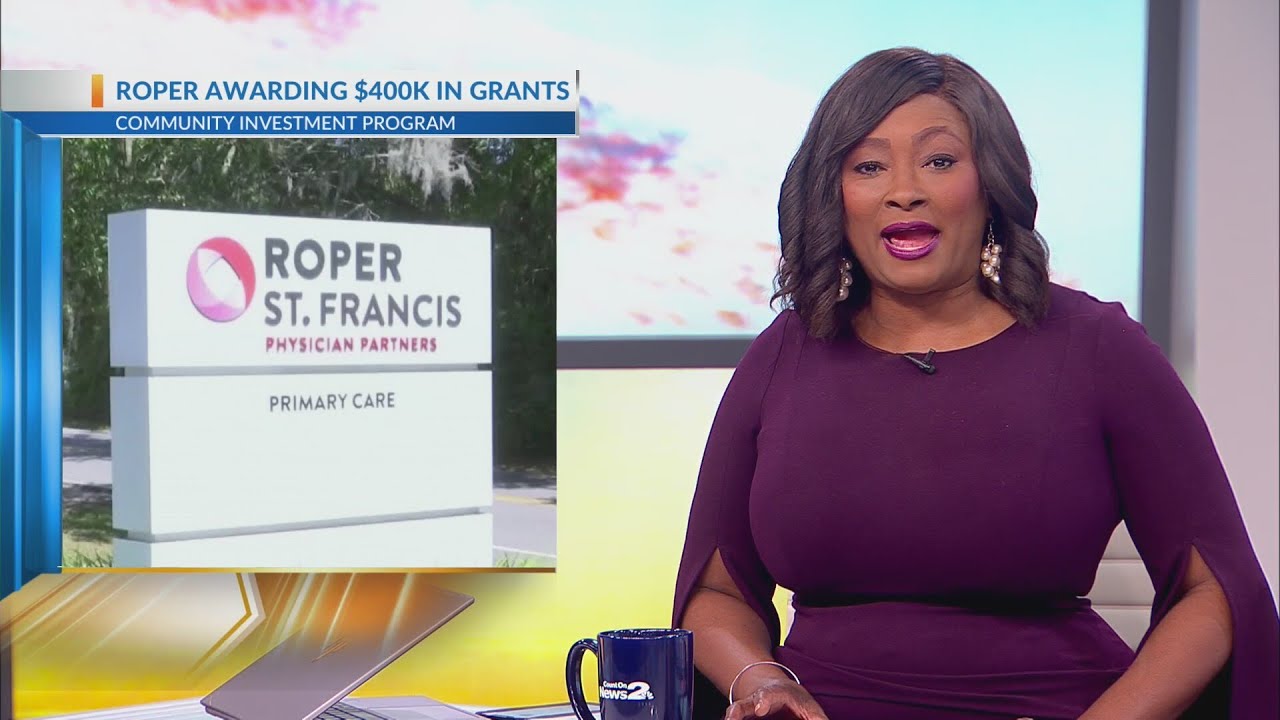 Roper awarding 400K in grants in community investment program - YouTube