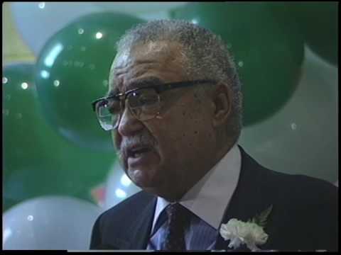 Mayor Coleman A. Young at Operation Get Down Butzel Family Center Event ...