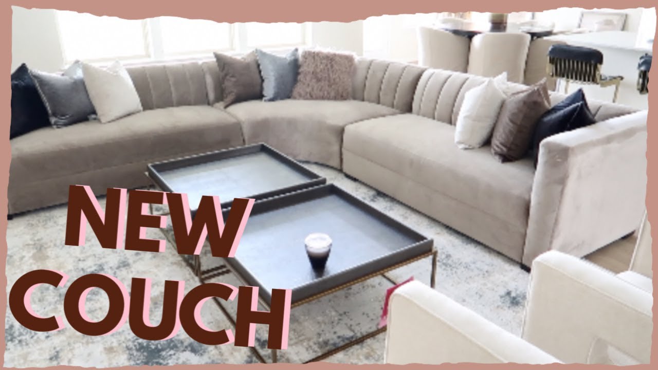 WE FINALLY GOT OUR NEW COUCH! | VLOG WEEK DAY 2 - YouTube