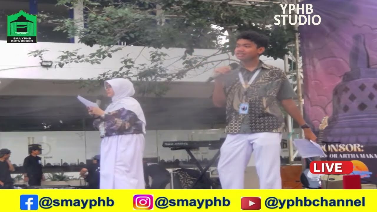 LIVE || SCHOOL PODCAST MEDIA INFO SMA YPHB KOTA BOGOR - YouTube