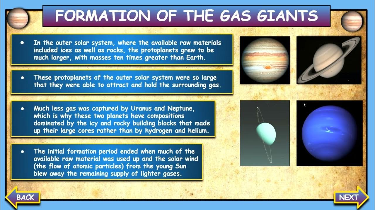 Formation Of The Solar System, Earth and The Solar System Powerpoint ...