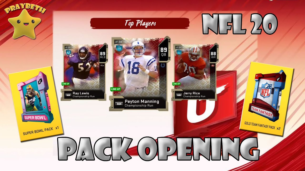 Pack Opening NFL20 Especial Super Bowl - YouTube