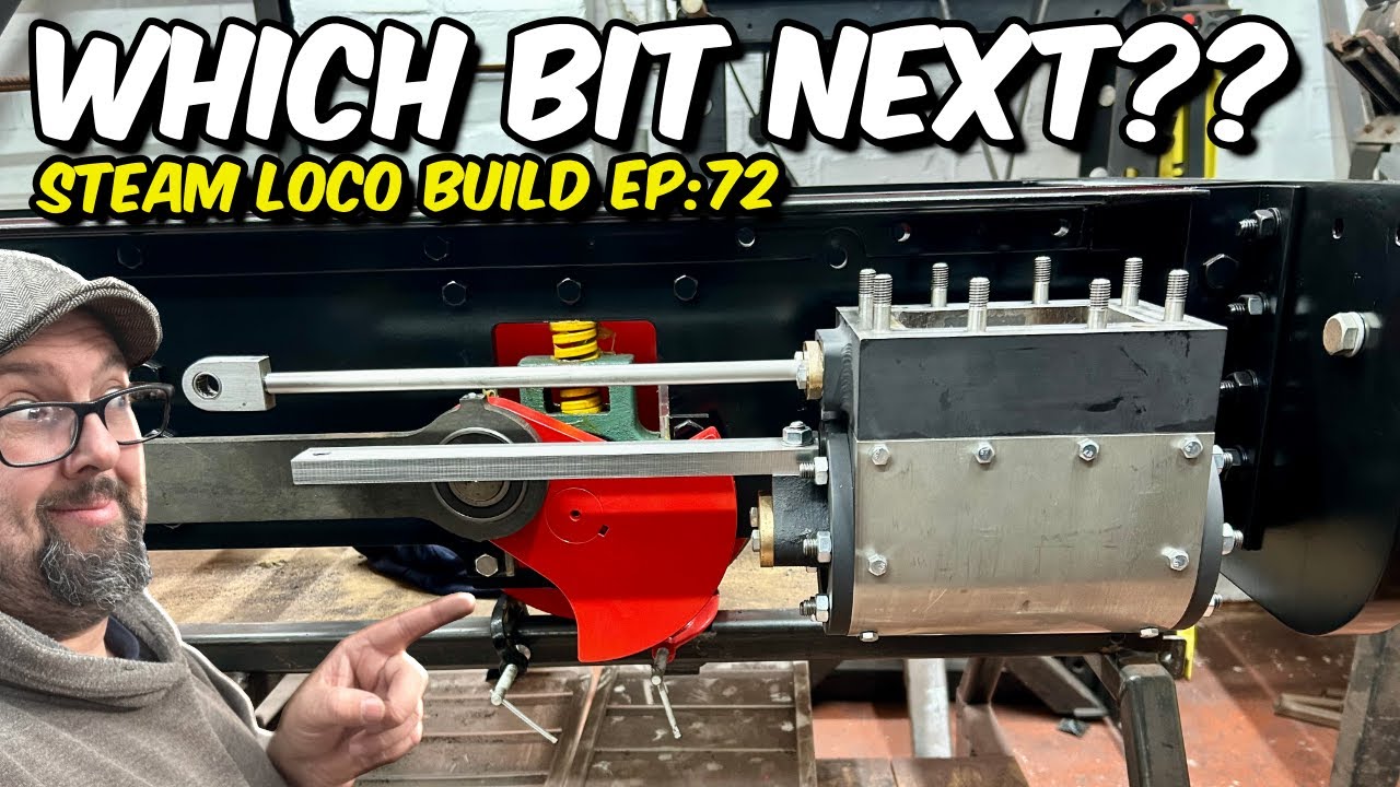 Slide Bars & Crossheads - EP72 Project Tinkerbell - 7 1/4" Steam Loco ...