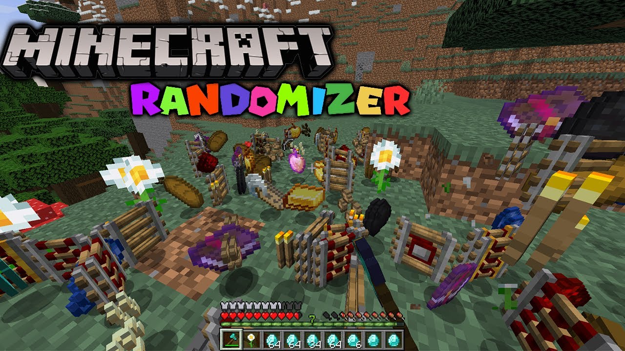 Minecraft tapi Item drop nya Random -- Minecraft Randomizer indonesia ...