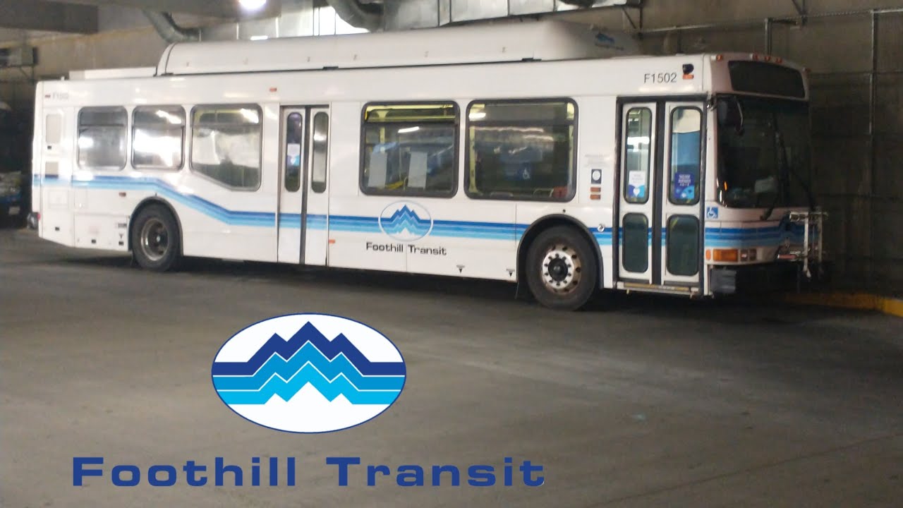 (Retired) Foothill Transit 2006 Nabi 40-LFW CNG #F1502 - YouTube