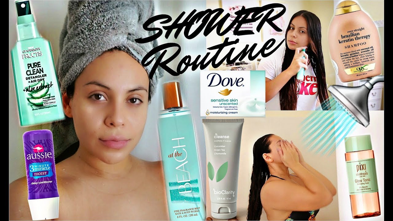 Shower Routine Feminine Hygiene Hair Care Skincare More