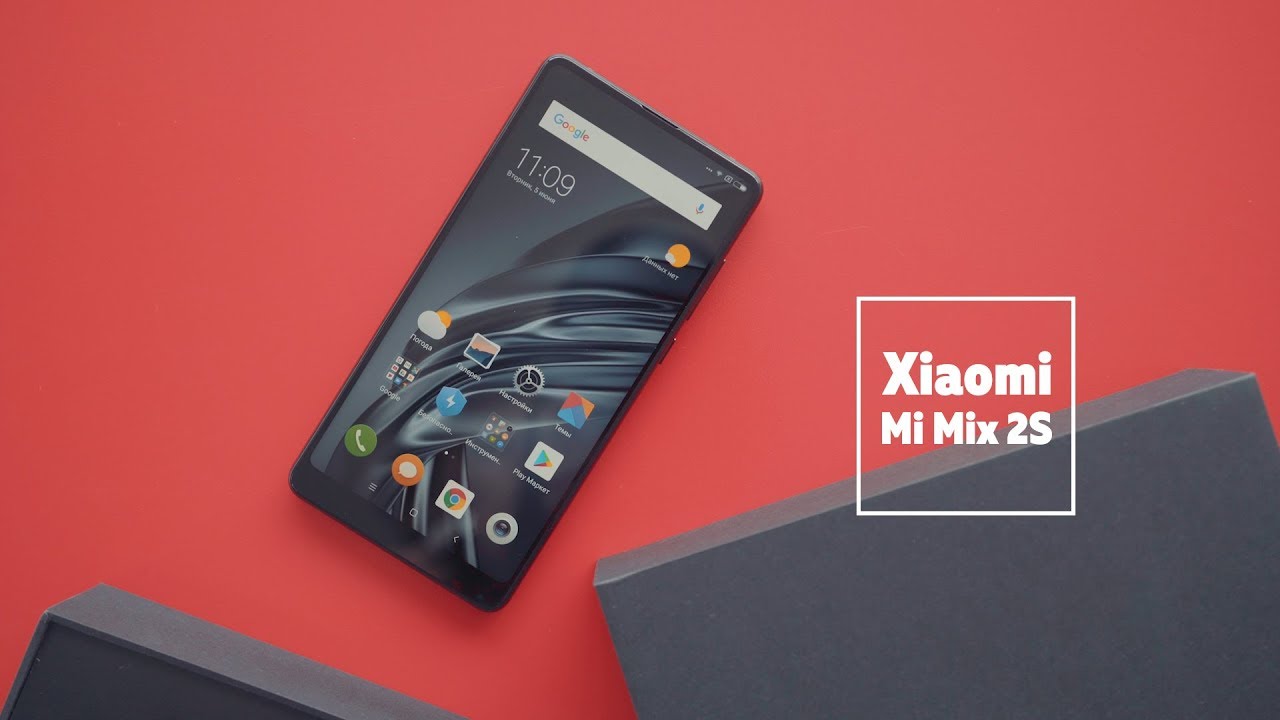 Беглый взгляд на Xiaomi Mi Mix S2 - YouTube