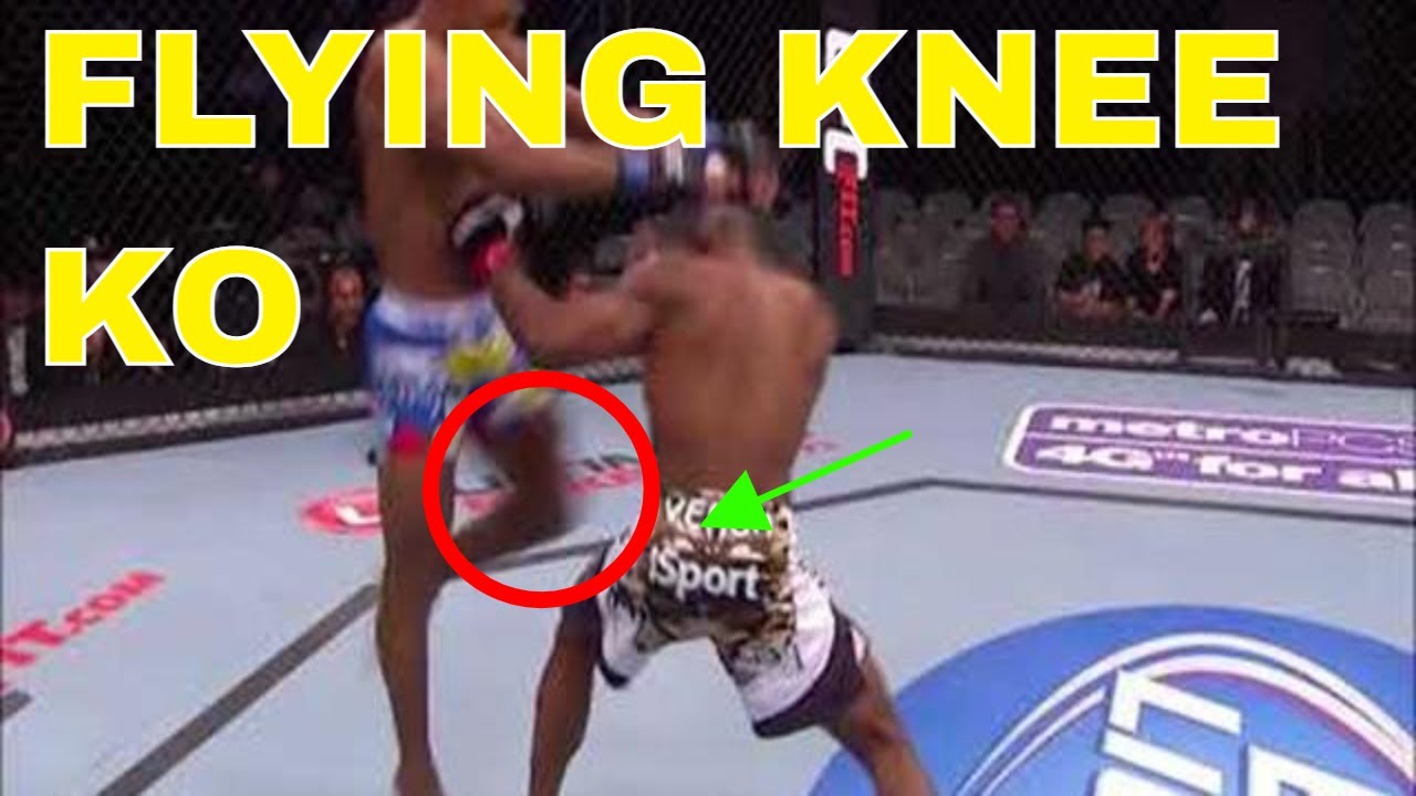 Yoel Romero''s UFC Flying Knee KO DEBUT! - YouTube