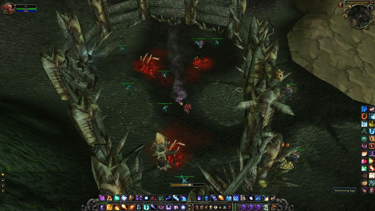 Dragonmaw Fortress Netherwing Egg Spawns Location, Classic WoW TBC ...