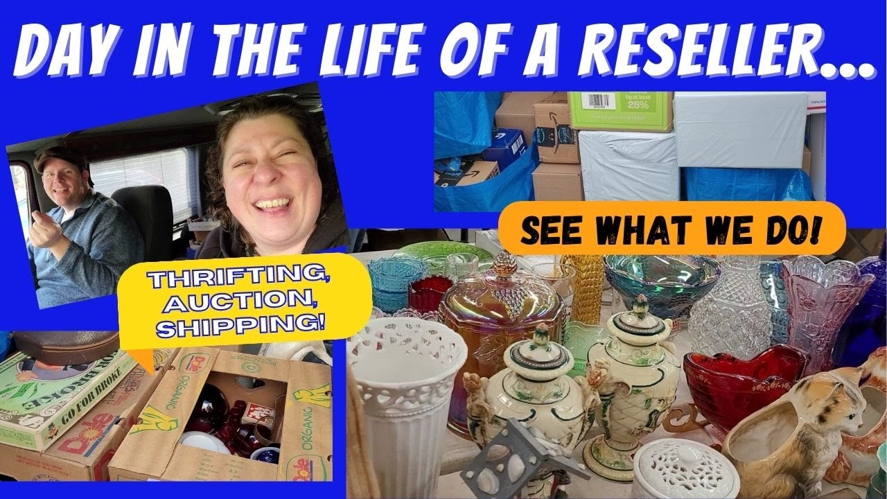 Day in the Life of a Reseller - we go Thrifting - Pick up items at ...
