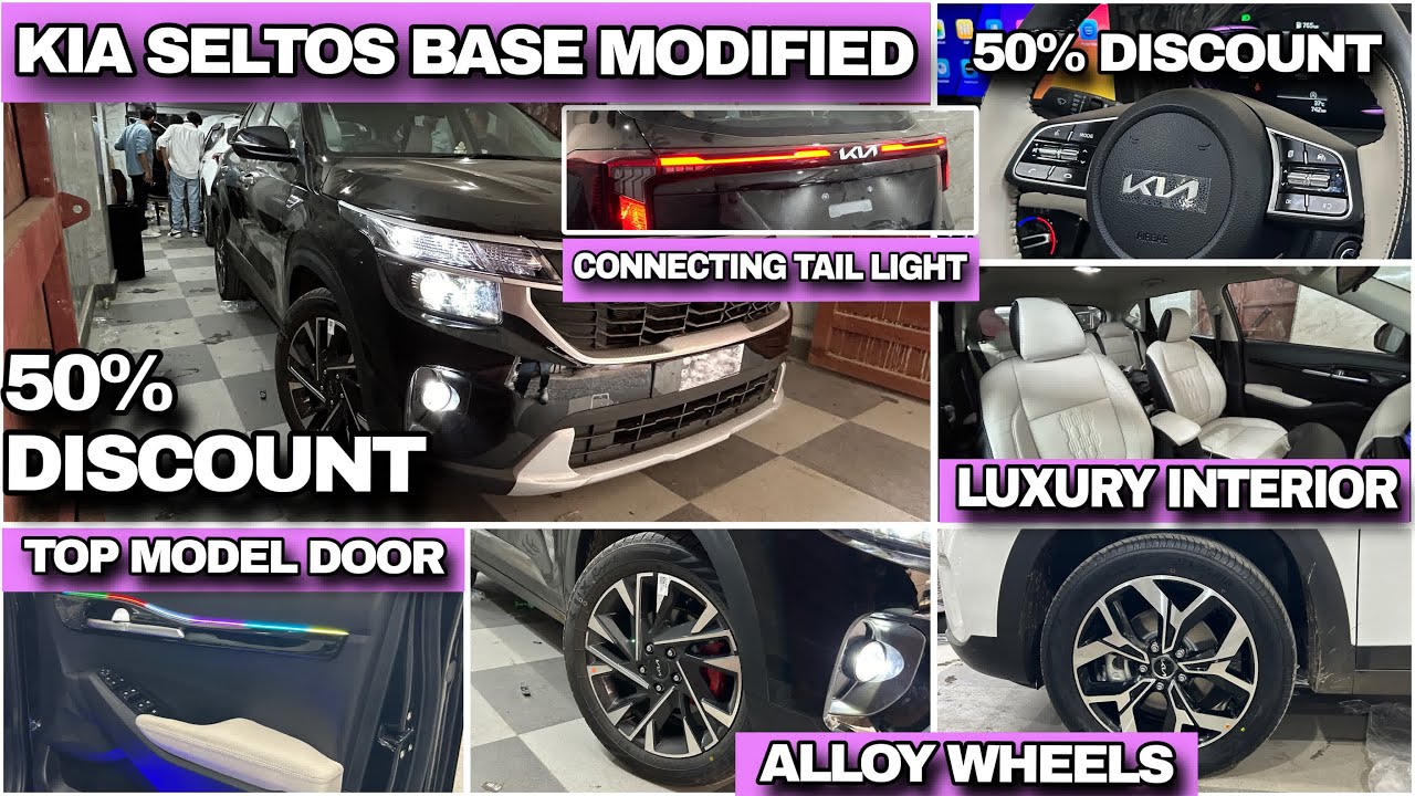 Kia Seltos 2024 Modified🔥50% DISCOUNT Base To Top Karol Bagh LUXURY ...