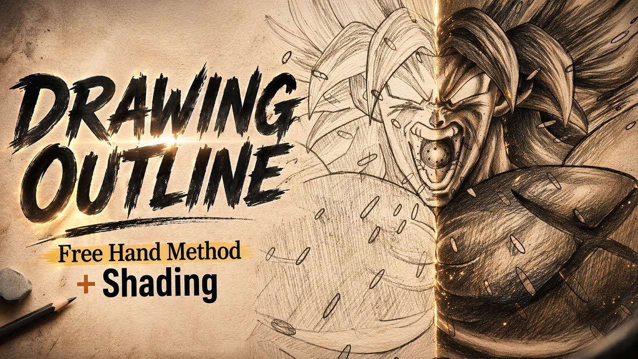 How to Draw Anime Characters: Step-by-Step Outline & Shading Guide ...