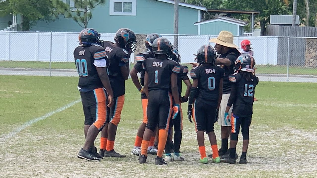 Duval Dolphins (aqua) vs Red Devils (red) 10u - YouTube