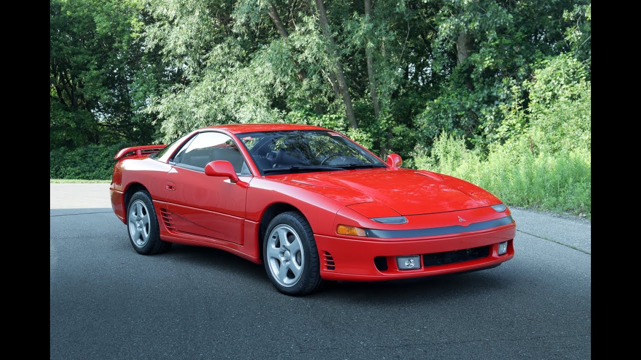 1991 Mitsubishi 3000GT VR4 - Test Drive - YouTube