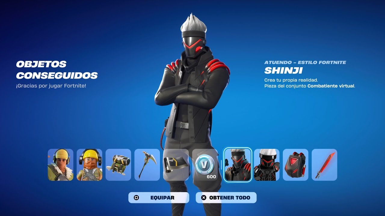 SHINJI PLAY STATION PLUS ABRIL 2025 #Fortnite - YouTube