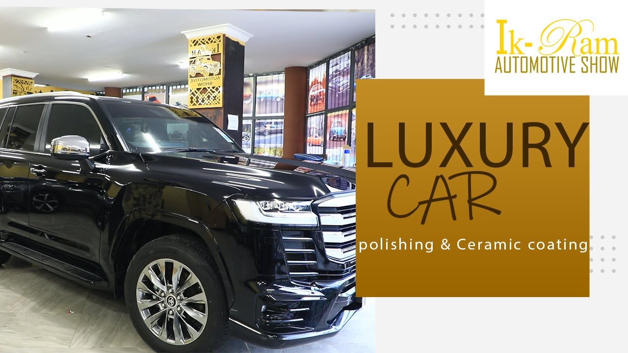 Car Polishing & Ceramic coting (ik -ram automotive show) - YouTube