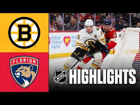 Bruins vs. Panthers | NHL Highlights | April 02, 2026