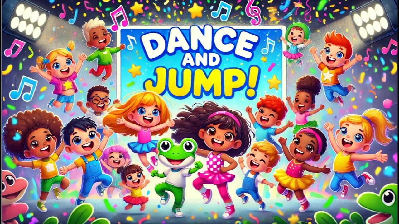 Dance and Jump! | Fun Dance for Playgroup Students | Kids Action Song ...